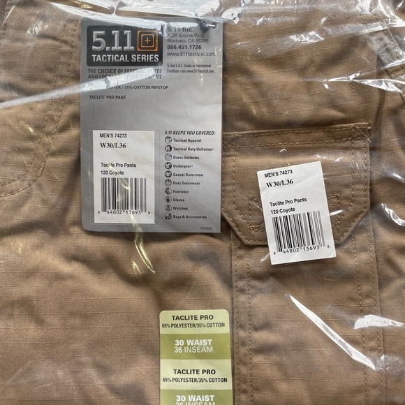 5.11 Tactical | Pants | 51 Taclite Pro Ripstop Pant 74273 | Poshmark